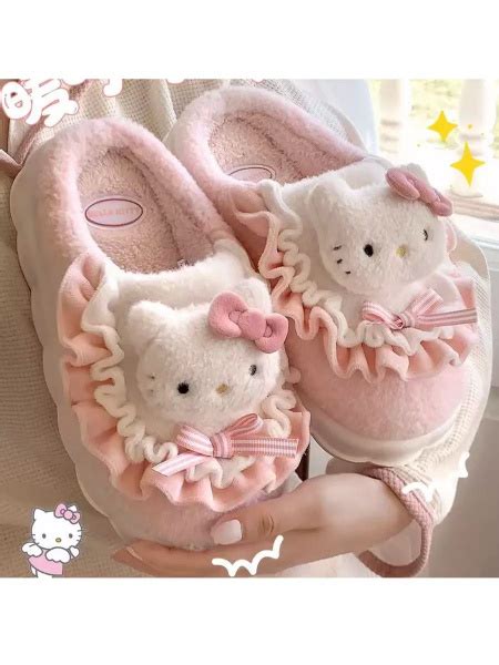 Тапочки Hello Kitty купить на OZON по низкой цене (1741920104)