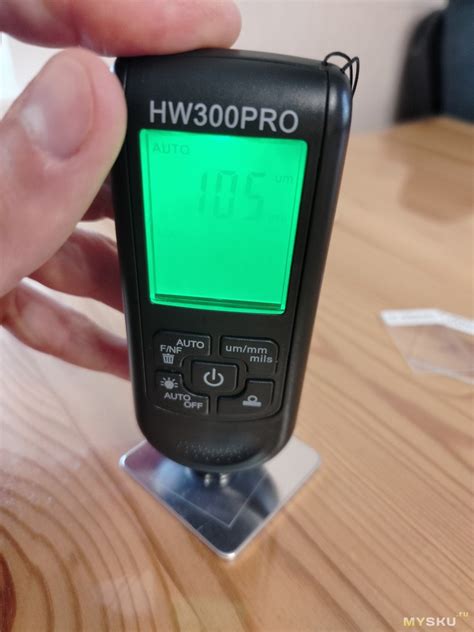 Обзор толщиномера HW300PRO