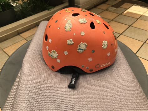 Oxelo Safety Helmet for kids, Sports Equipment, Bicycles & Parts, Parts ...