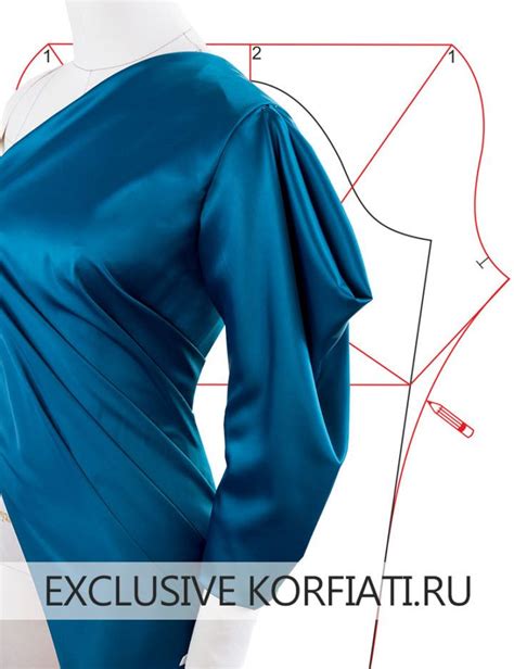 Выкройка рукава с драпировкой качели Girls Dress Sewing Patterns ...