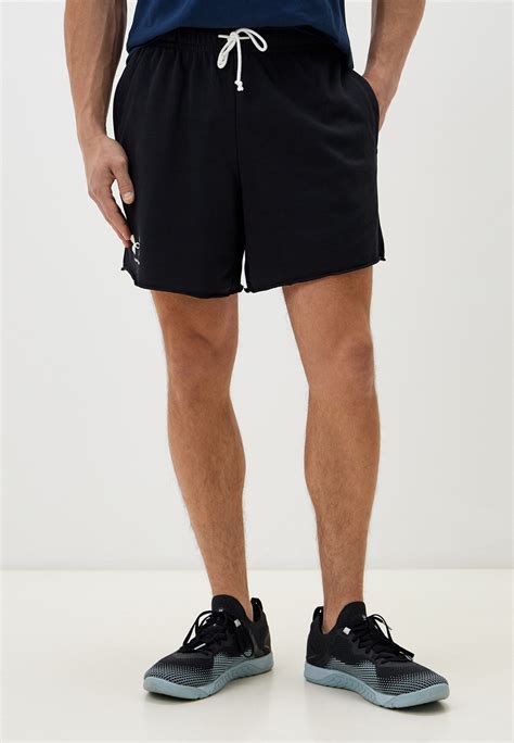 Шорты спортивные Under Armour UA RIVAL TERRY 6IN SHORT, цвет: черный ...