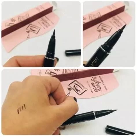 Маркер-подводка для бровей с эффектом тату Eyebrow Tatoo. Стойкость до ...