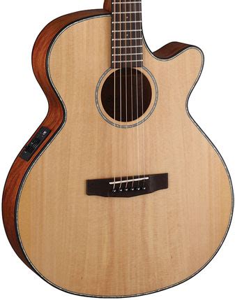 Cort SFX-E NS Venetian Cutaway w-CE304T Ceramic pickup Electro Acoustic ...