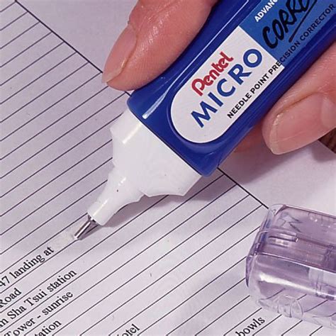 Pentel Micro Correct Correction Pen (Pack of 12) ZL31-W | Ryman ...
