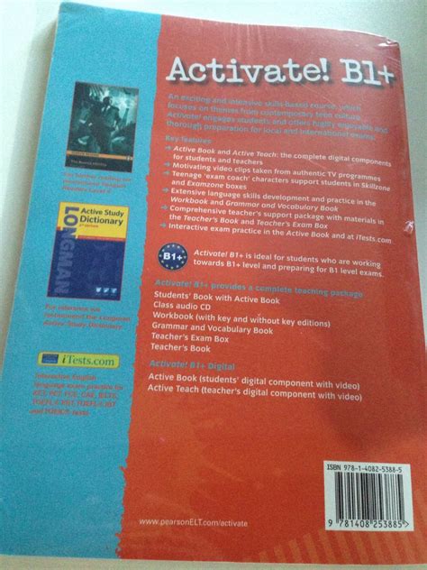 Activate! B1+ Students Book-pearson, Sin Abrir! | Mercado Libre