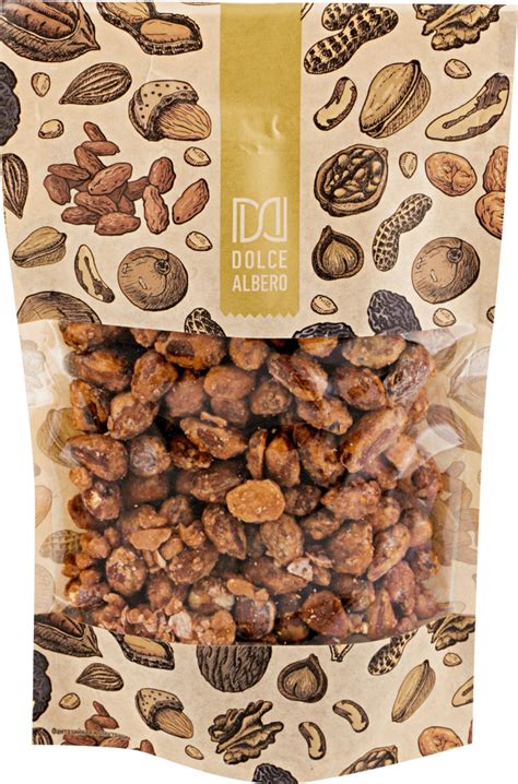 Миндаль DOLCE ALBERO в соленой карамели, 200 г - купить с доставкой по ...