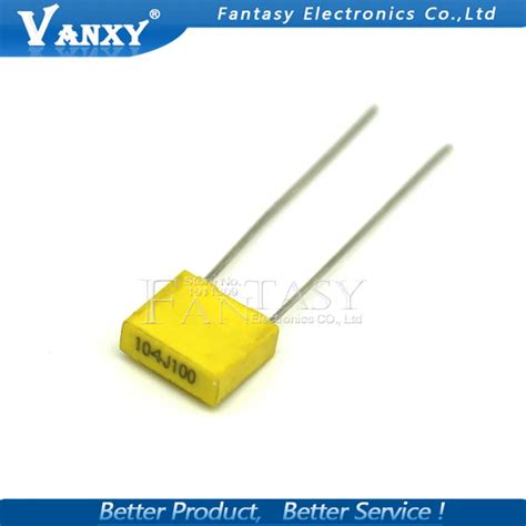 Aliexpress.com : Buy 20PCS 100NJ100 Correction Capacitor 100V104J 100NF ...