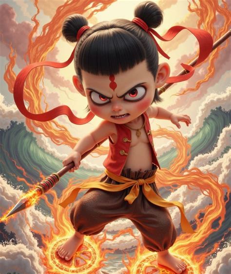 Ne Zha Unveiled: The Definitive Guide to China’s Mythic Rebel - Ne Zha | CartoonCharacters.ai