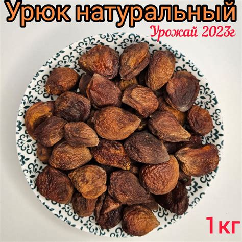 Урюк Натуральный, 1кг, с косточкой / Абрикос сушеный - купить с ...