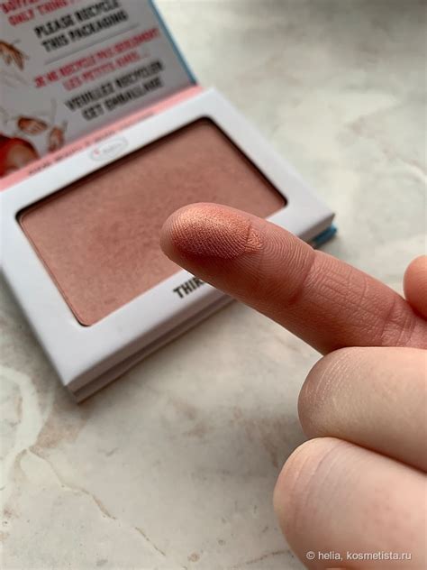 Восхитительные сияющие румяна The Balm Third Date blush | Отзывы ...