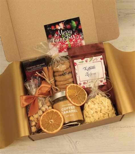 Новогодний подарочный набор Coffee Box, подарок на Рождество, святого ...