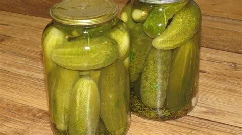 Маринованные огурцы с лимонной кислотой. Старинный семейный рецепт ...