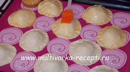 Пресное печенье с яблоками