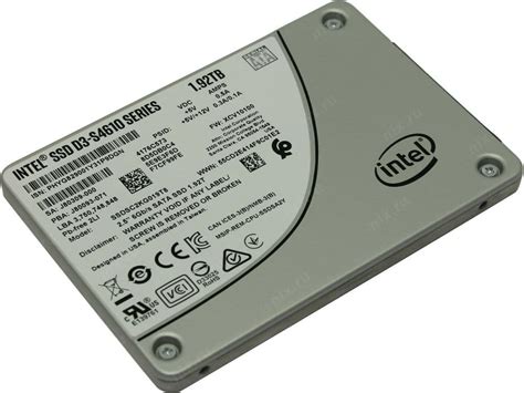 New Intel 1 92TB 6Gb/s SATA 2 5" Solid State Drive SSD D3-S4610 ...