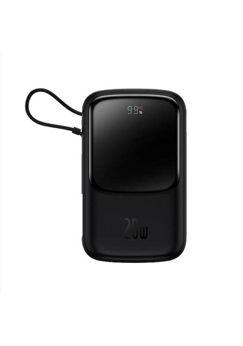 Baseus Super Şarj Gösterge Lightning Kablolu 20W 10.000 mAh Powerbank ...