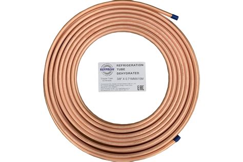 Труба медная Refprom 3/8" (9,52х0,71) бухта 15м 2467 - выгодная цена ...
