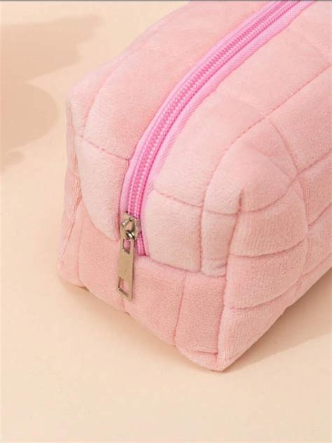 ᐉ Косметичка жіноча плюшева Plush craft Рожевий (210003) • Краща ціна в ...