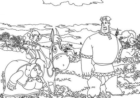 Раскраски Три богатыря - распечатать или скачать | Мишкины книжки