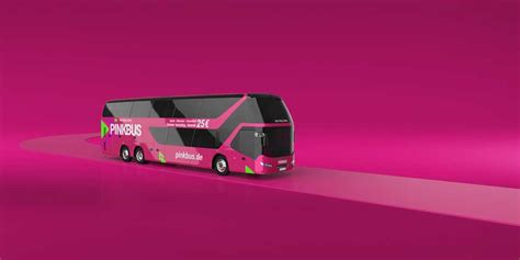 Fernbusse: Pinkbus will mit simpler Preispolitik und Sicherheit punkten ...
