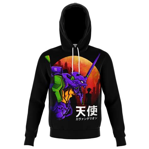 Evangelion Unit-01 Night Hoodie EVA Merch | Evangelion Merch