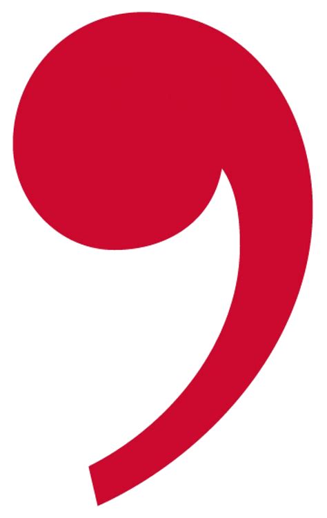 Запятая картинка для детей знак