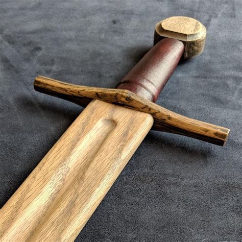 14th Century Arming Sword - Type XVI Blade - Wood Sword | Wooden sword ...
