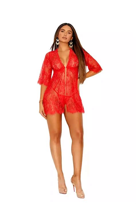 Red lace babydoll exclusive introduces new Sexy Lingerie from , USA