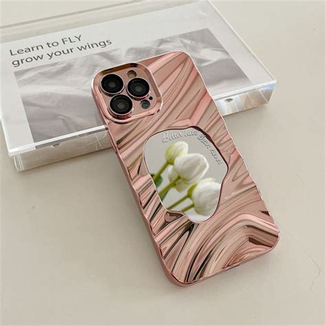 Зеркальный силиконовый чехол для Apple iPhone 11 / айфон 11, женский, с ...