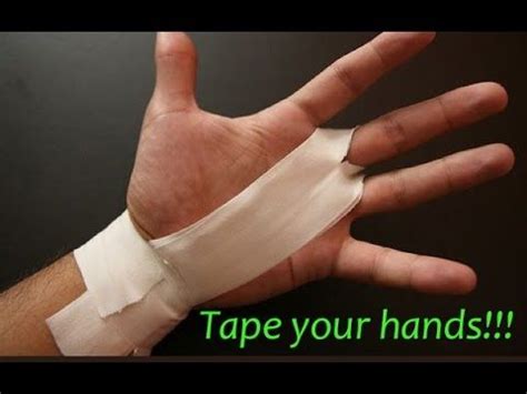 Crossfit Hand Taping или как сделать тейпы на руки - YouTube | Руки ...