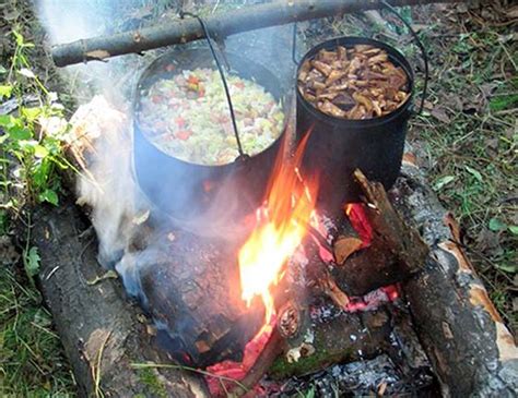 Приготовление пищи в походе