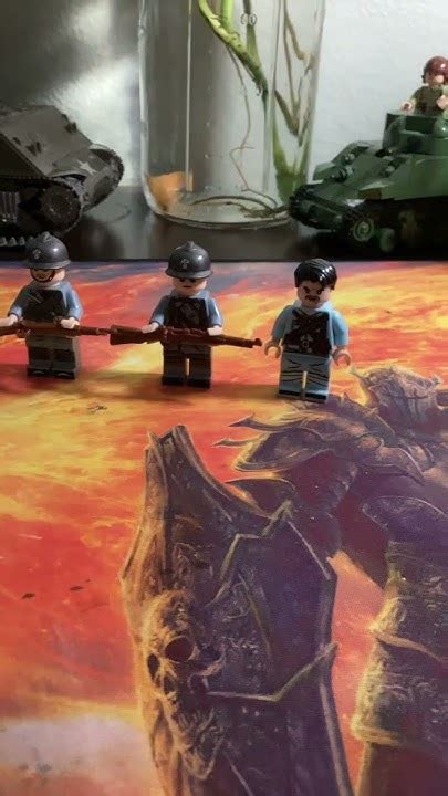 My ww2 Lego French soldiers - YouTube