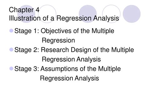 PPT - Multivariate Data Analysis Chapter 4 – Multiple Regression PowerPoint Presentation - ID:380354