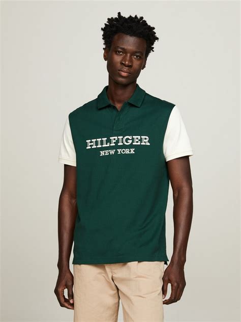 Tommy Hilfiger Poloshirt MONOTYPE COLOURBLOCK REG POLO, Polohemd