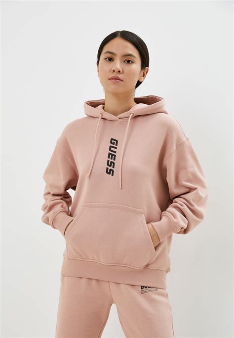 Худи Guess ALISHA, цвет: розовый, RTLABX058701 — купить в интернет ...