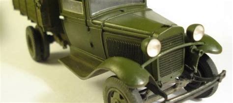 Звезда 1/35 ГАЗ-АА (Zvezda GaZ-AA) : 1/35 : Статьи