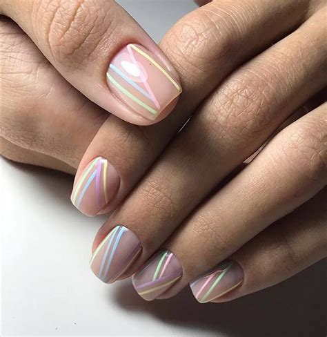 stripes | Ногти, Кружева ногти, Красивые ногти