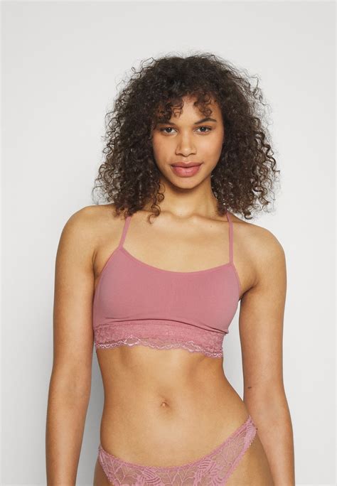 Hunkemöller MARINE SEAMLESS BRALETTE - Topp - pink/ljusrosa - Zalando.se