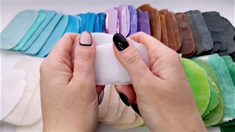 ASMR / Breaking Soap plates / Ломаю мыльные пластинки - YouTube