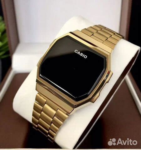 Часы casio сенсорные золотые купить в Саратове | Личные вещи | Авито