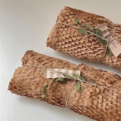 Сетчатая / сотовая крафт бумага для упаковки PerfectoPack