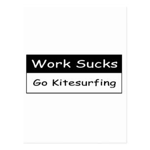 Work Sucks Postcards - No Minimum Quantity | Zazzle