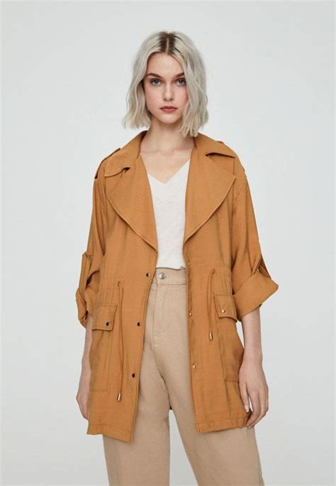 Куртка Pull&Bear, цвет: коричневый, IX001XW00J3L — купить в интернет ...