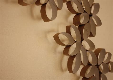Декоративное панно из туалетной бумаги | Decor 4 House