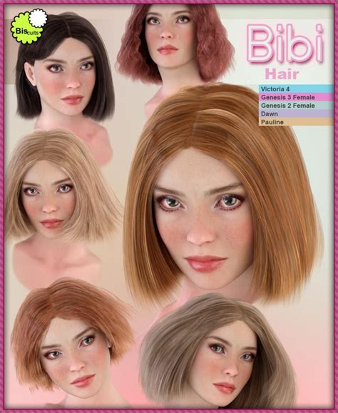 Touchable Bibi ⋆ Freebies Daz 3D