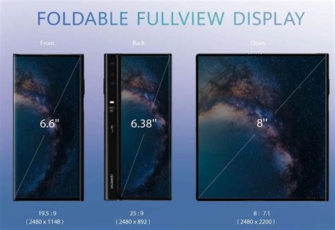 Huawei Mate X (Мейт Х) - еще один сгибающийся смартфон по невероятной ...