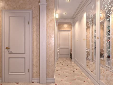 Обои Для Коридора С Белыми Дверями - COLLECTION-DESIGN.RU