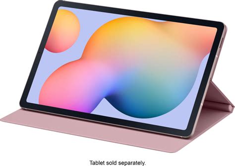Best Buy: Book Cover for Samsung Galaxy Tab S6 Lite Chiffon Rose EF ...