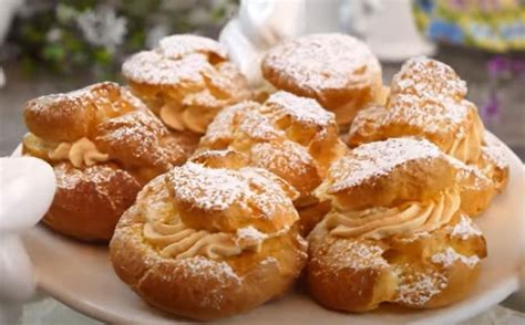 Французские Заварные пирожные Шу рецепт с фото пошагово | Food, Pretzel ...