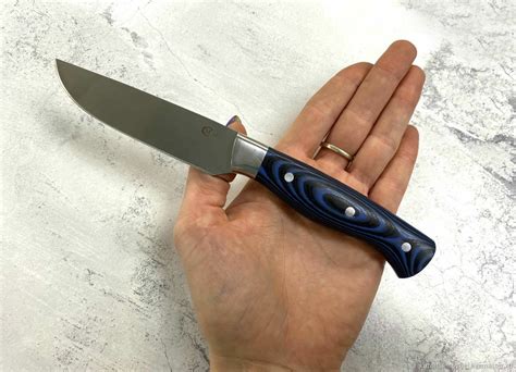 Кухонный нож Овощной-2, цельнометаллический, AUS-8, G10 в интернет ...