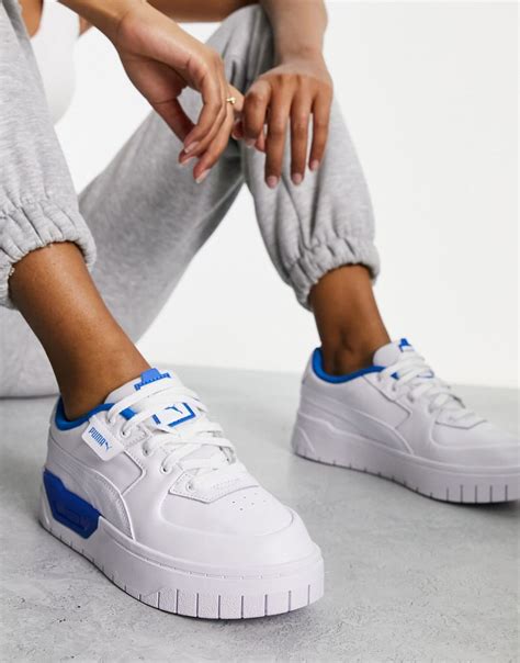 Купить Спортивная обувь Бело-синие кроссовки Puma Cali Dream pop PUMA ...